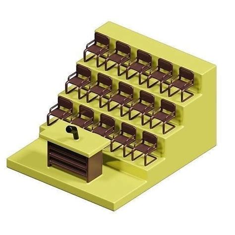 Spectacular Classroom Toy 3d Model Cgtrader