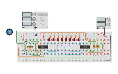Circuit Design Copy Of Led Bar Graph Tinkercad