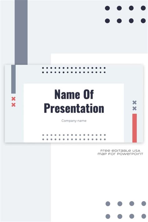 Free Editable USA Map For Powerpoint MasterBundles