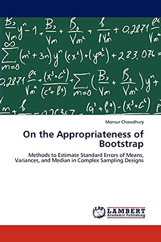 On The Appropriateness Of Bootstrap Methods To Estimate Standard