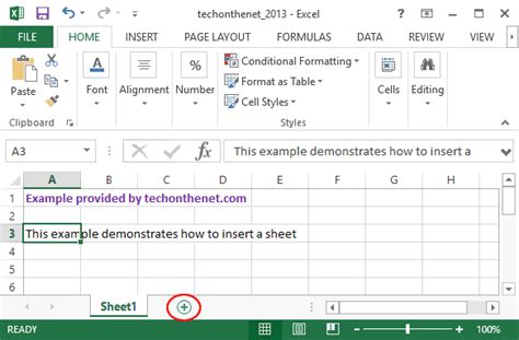Insert A Sheet Menyisipkan Sheet Excel Web Id
