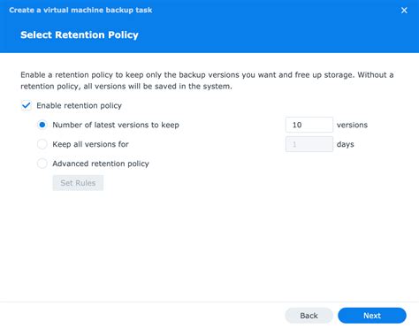 vmware and synology part 2 use active backup for business to backup and restore esxi vms