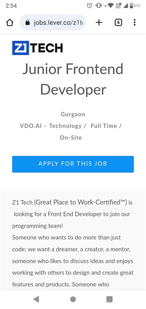 Hiring Frontend Backend React Java Freshers Jobs Ravi S