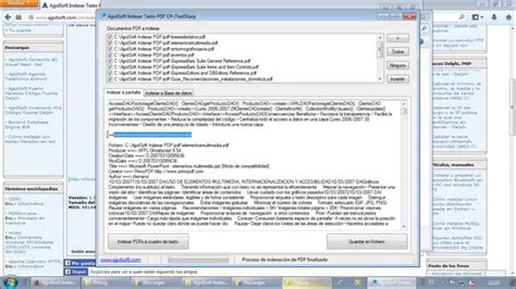 Ajpdsoft Indexar Texto Pdf Freeware Open Source En C C Sharp Youtube