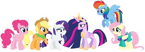 Mane 6 Mlp Fg Alternate Universe By Tmntlonewolf On Deviantart