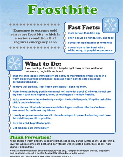 First Aid For Frostbite Includes Which Of The Following