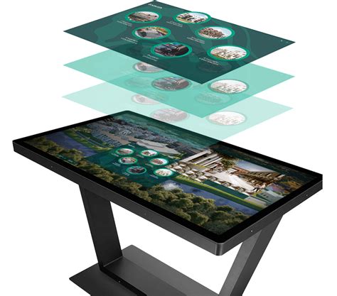 interactive touchscreen table application digitouch