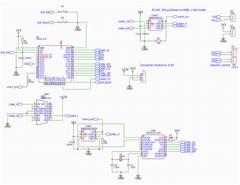 Esp32 Mcp2515 Snhvd230 Rx Works Tx Not Networking Protocols And Devices Arduino Forum