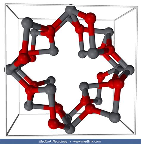 Unit Cell Of Tetragonal Pb3o4 Red Lead Medlink Neurology