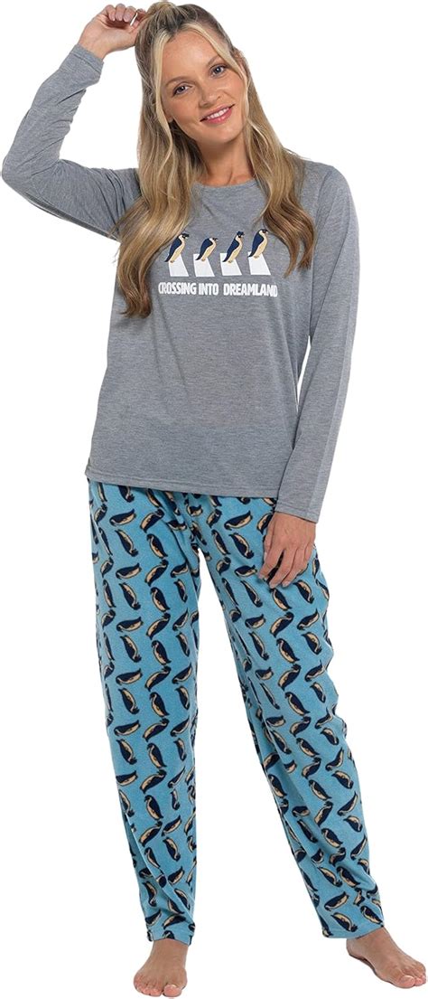 Slumber Hut® Jersey Pyjamas Womens And Girls Cockapoo Dog Cats Or Stars