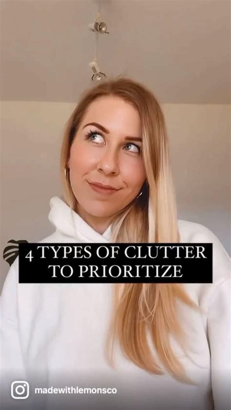 4 Types Of Clutter To Prioritize Home Organization Tips