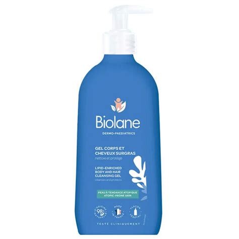 Biolane Lipid Enriched Body And Hair Cleansing Gel 350 Ml