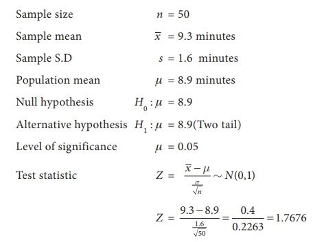 Hypothesis Testing Solved Example Problems With Answer Solution Statistical Inference