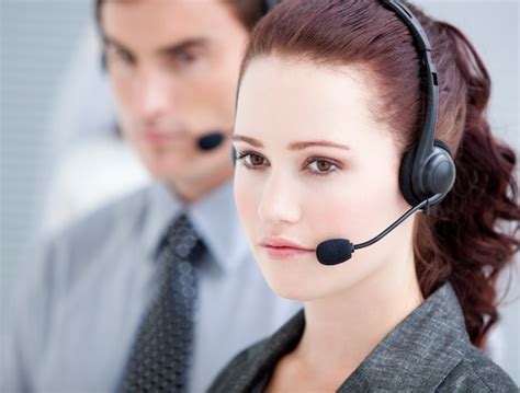 Premium Photo Assertive Customer Service Representatives Standing In