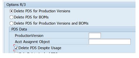 Delete Pds Ppds Sap Community