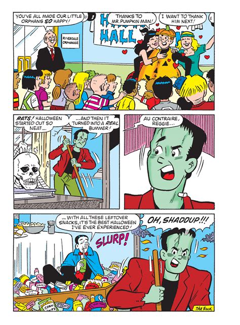 trick and treat spice up halloween in world of archie digest 144