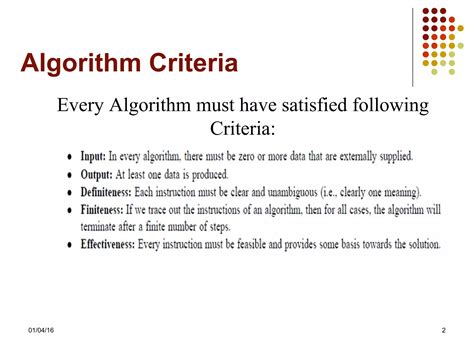 Specification and complexity - algorithm | PPT | Programming Languages ...