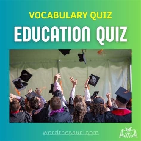 Vocabulary Quiz Wordthesauri
