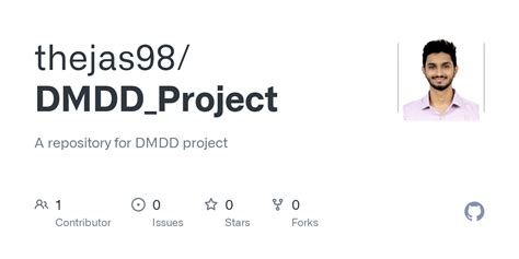 Github Thejas98dmddproject A Repository For Dmdd Project