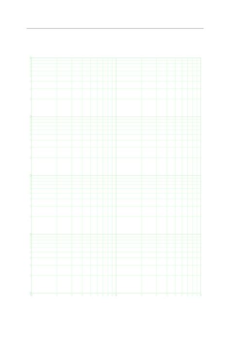 Log Log Graph Paper With Axis Free Download