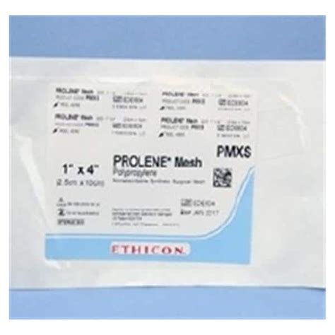 Mesh Prolene Polypropylene 1x4 Hernia Sterile 6bx Medex Supply