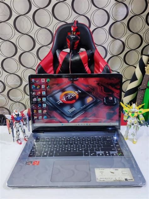 Ryzen Laptop Desain Asus Vivobook X Za Ram Gb Ssd Gb Vga Elektronik Komputer
