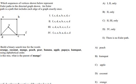 [solved] which sequences of vertices shown below represen