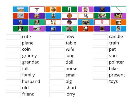 Rainbow English 3 Unit 5 - Match up