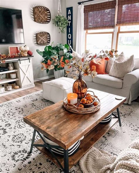35 Memorable Fall Coffee Table Decorations Youll Love