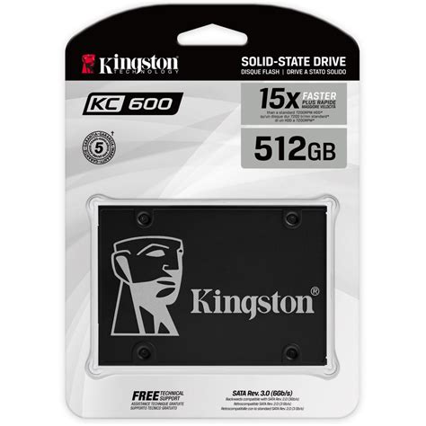 Kingston KC600 512GB SATA III Solid State Drive (SSD) | Hiforit