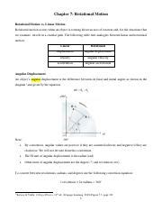Lecture 32 Angular Displacement Angular Velocity And Angular Acceleration With Answers Pdf