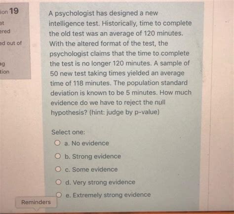 solved ion 19 et ered ed out of ag a psychologist has