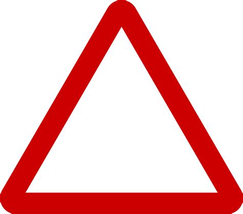 Triangle Warning Signs Clipart Best