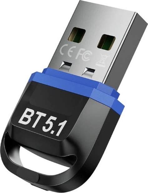 Usb Bluetooth 5 1 Adapter Bluetooth 5 1 Ub5 1c Zwart