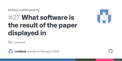 What Software Is The Result Of The Paper Displayed In Issue NVlabs Nvdiffmodeling GitHub