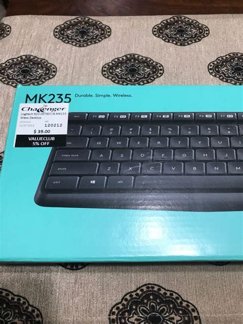 Logitech Keyboard Mk235 Computers And Tech Parts And Accessories Computer Keyboard On Carousell