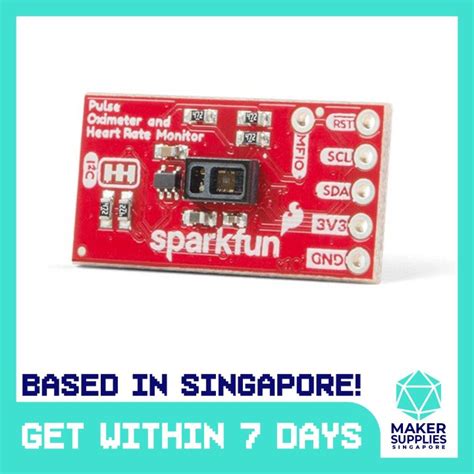 Sparkfun Pulse Oximeter And Heart Rate Sensor Max30101 And Max32664