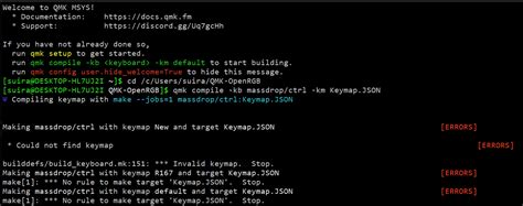 Qmk Compile Keeps Failing Ropenrgb