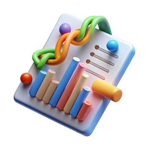 Vibrant Minimalist Dna Sequencing Data Visualization Blue Color Cutout