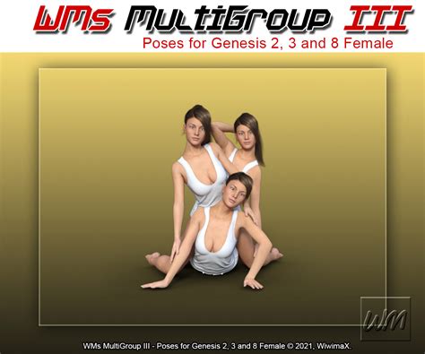 Wms Multigroup Iii Poses For Genesis And Female D Figure Assets Wiwimax