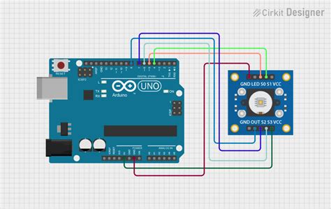 How To Use Color Sensor Pinouts Specs And Examples Cirkit Designer