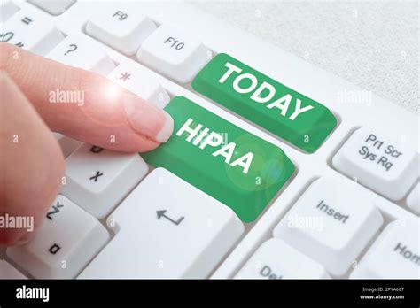 Conceptual Caption Hipaa Business Approach Acronym Stands For Health Insurance Portability