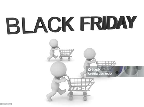 블랙 프라이데이와 3 문자를 말하는 3d 텍스트 쇼핑 카트 11월에 대한 스톡 사진 및 기타 이미지 11월 3차원 형태 개념 Istock