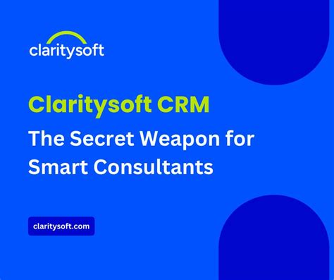 Consulting Crm Businessgrowth Claritysoftcrm Claritysoft Crm