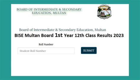 Bise Multan Result Result Zachary Rami