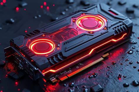 Premium Photo Modern Computer Gpu Graphic Card