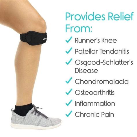 Patellar Tendon Straps Knee Brace Vive Health