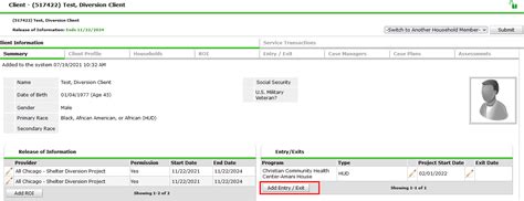 Diversion Workflow Helpdesk Homeless Management Information System