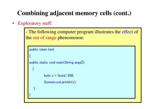 the computer memory and the binary number system ppt download