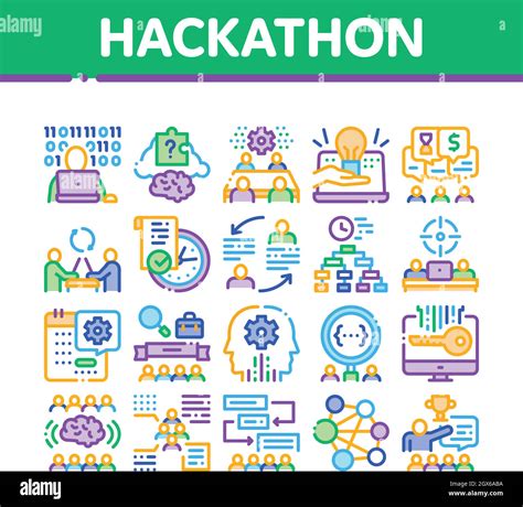 Hackathon Development Collection Icons Set Vector Stock Vector Image And Art Alamy Hackathon Development Collection Icons Set Vector Stock Vector Image And Art Alamy